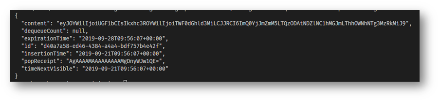 Fixed Not A Valid Base 64 String Error By Azure Cli On A Storage Queue Sp Hammad
